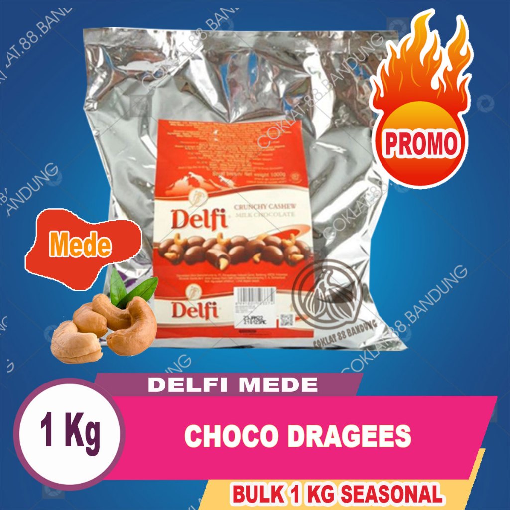 Jual COKLAT DELFI MEDE 1KG, COKLAT DELFI 1KG CASHEW DRAGEES, COKLAT ...