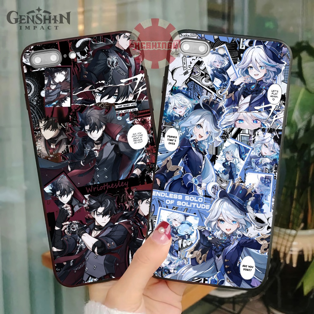 Jual Custom Case Casing Genshin Impact Aesthetic Vol. 3 ( All Type ...