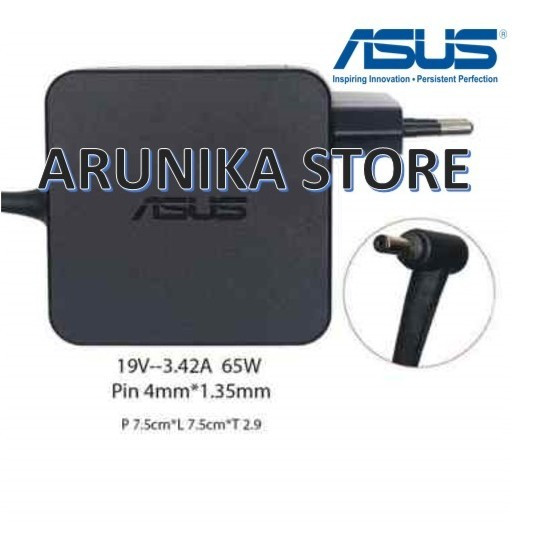 Jual Original Adaptor/Charger Asus ADP-65DW A, ADP-65DW C, ADP-65DW Z 19V 3.42A DC 4.0*1.35MM ...