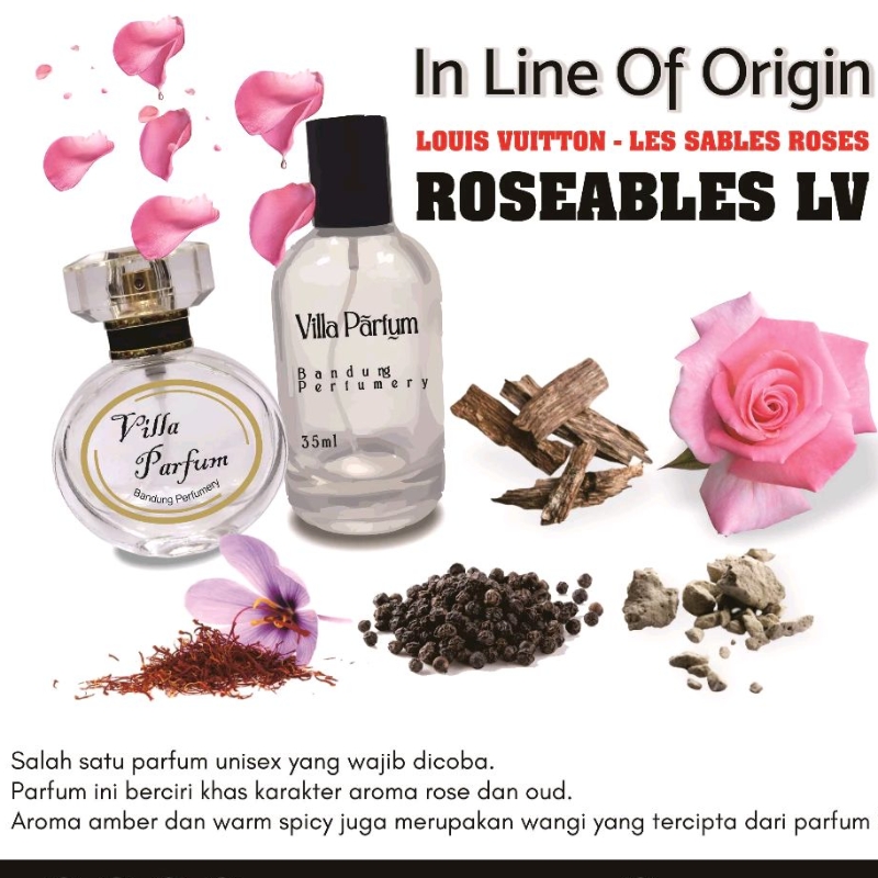 Jual parfum LV - SABLES ROSES (ROSEABLES LV)villaparfum | Shopee Indonesia