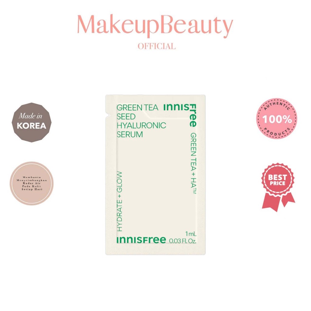 Jual [SAMPLE] INNISFREE Green Tea Seed Serum Sample Size | Shopee Indonesia
