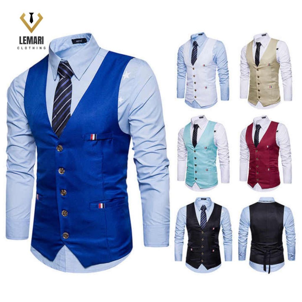 Jual ROMPI FORMAL PRIA / VEST FORMAL DALAMAN JAS FORMAL / ROMPI ...