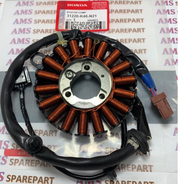 Jual SPULL STATOR COMP ASSY VARIO 110 FI ESP 31220-K46-N21 HONDA | Shopee Indonesia