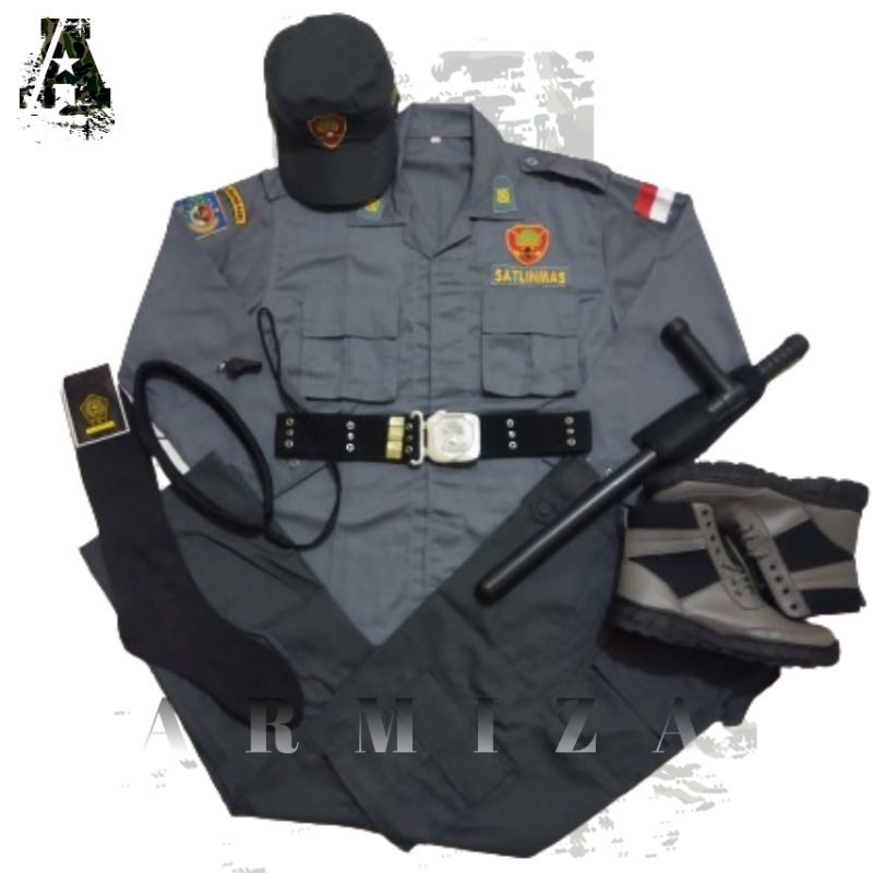 Jual Seragam Linmas terbaru lengkap seragam satlinmas Fullset termurah ...