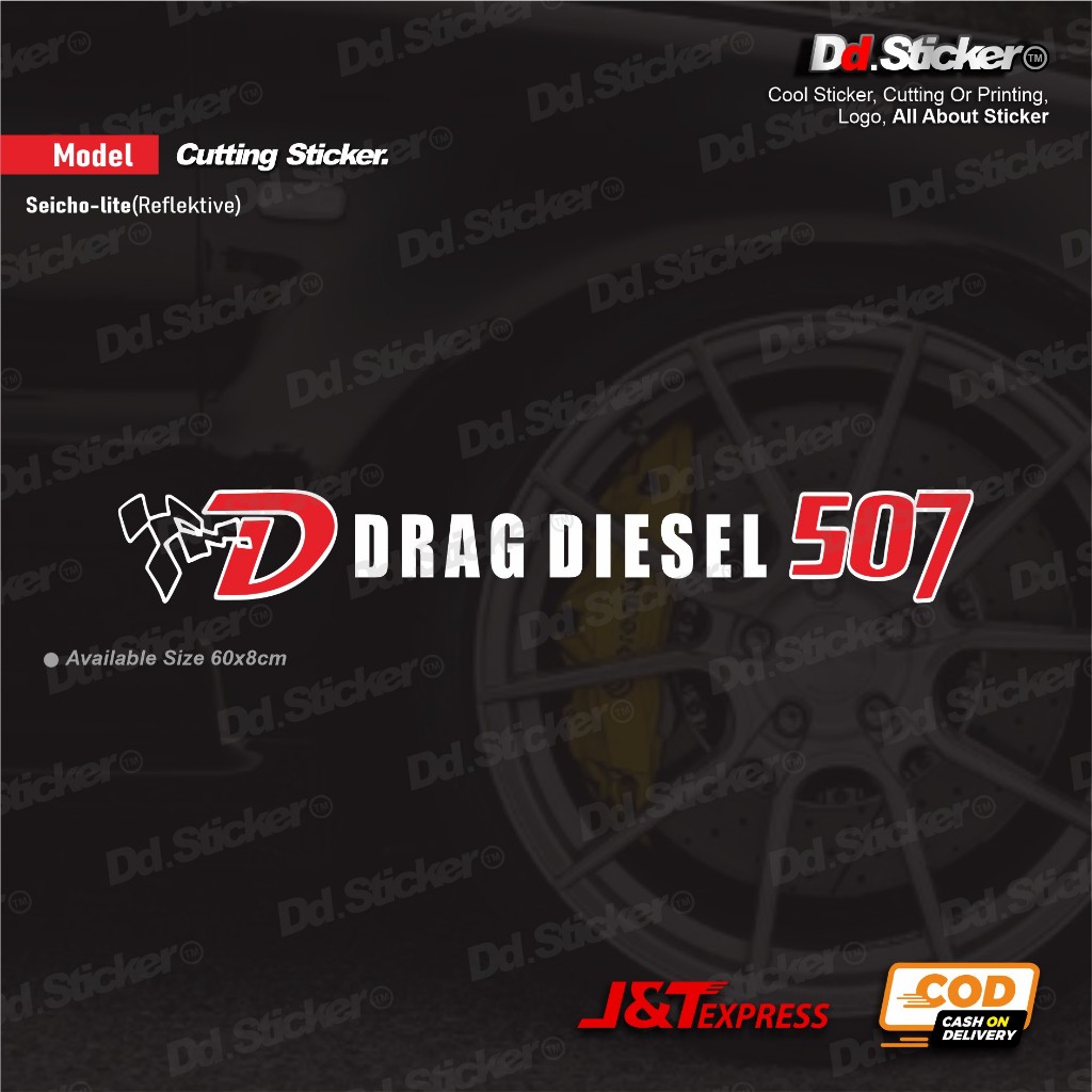 Jual Sticker Drag Diesel 507 (Cutting Sticker) | Shopee Indonesia