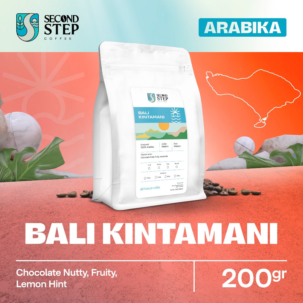 Jual Kopi Arabika Kintamani Bali Arabica Coffee Roast Beans 200gr Biji ...