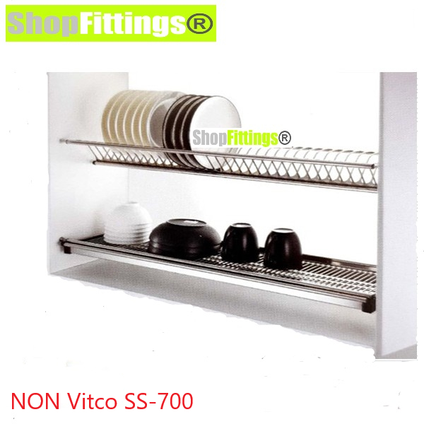 Jual Vitco Rak Dapur Piring Gelas Stainless Dish Drip Off Kitchen ...