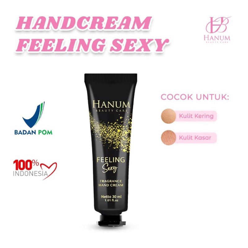 Jual Hanum Beauty Care Hand Cream Feeling Sexy | Shopee Indonesia
