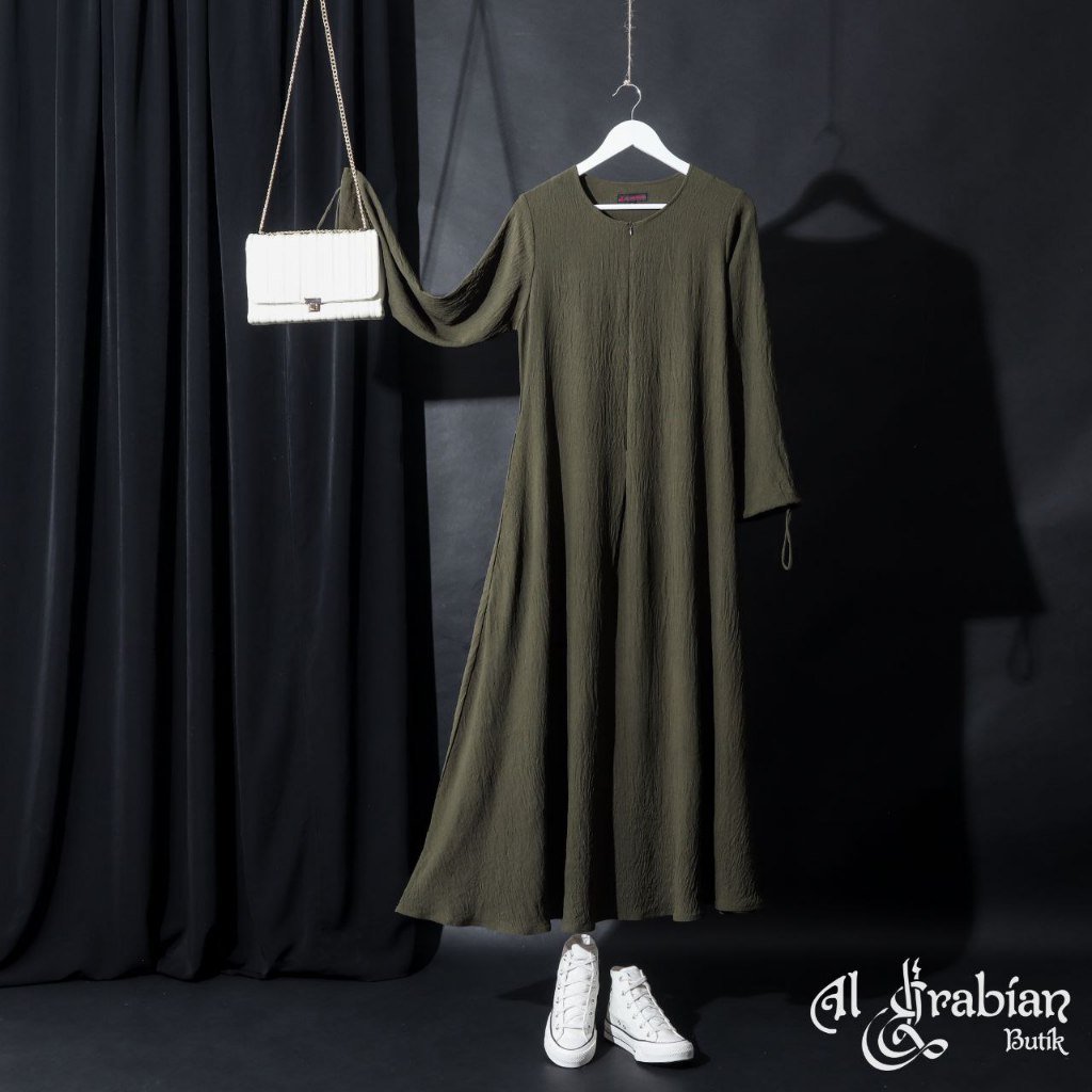 Jual ABAYA ZAIN DARK AL ARABIAN | Shopee Indonesia