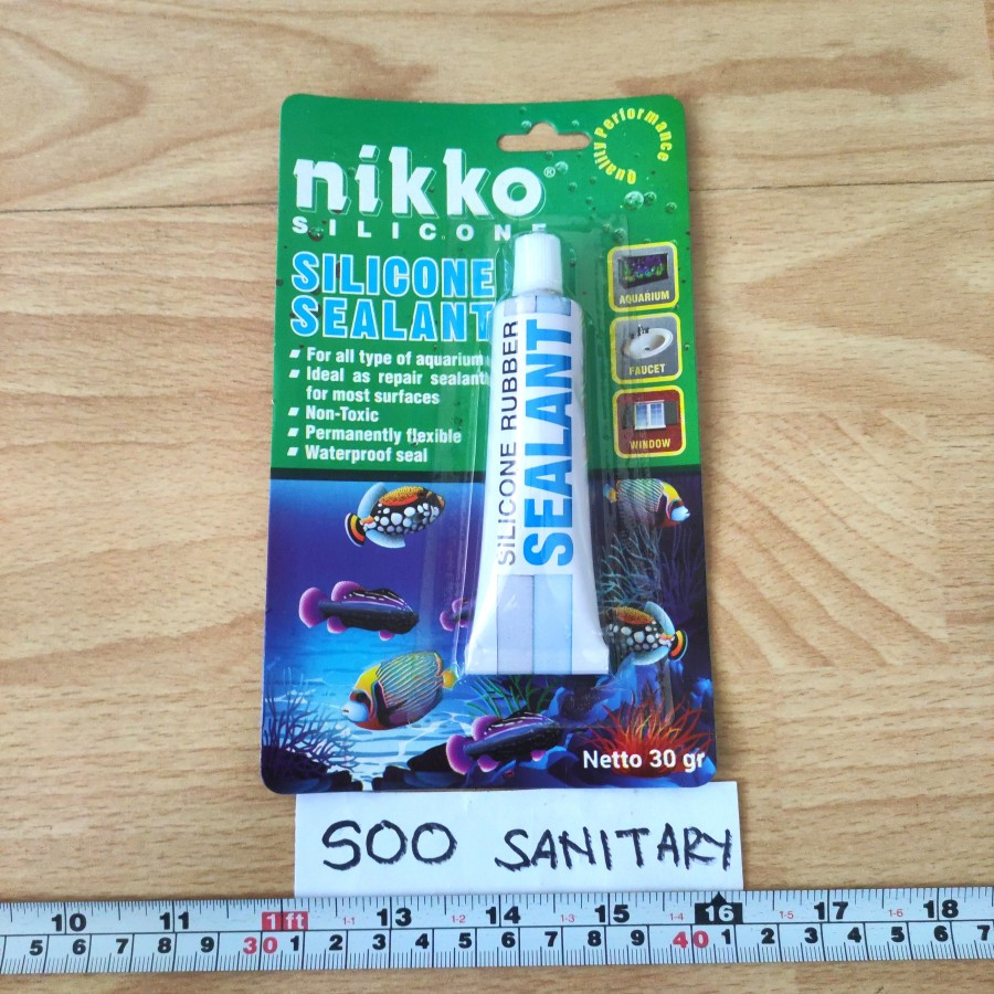 Jual Lem Silicone Sealant Nikko 30gr - Lem Aquarium Silikon | Shopee ...