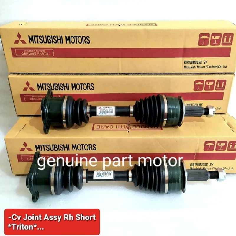 Jual CV JOINT KOMPLIT/DRIVE SHAFT ASSY KANAN SHORT MITSUBISHI TRITON (3815A310) | Shopee Indonesia