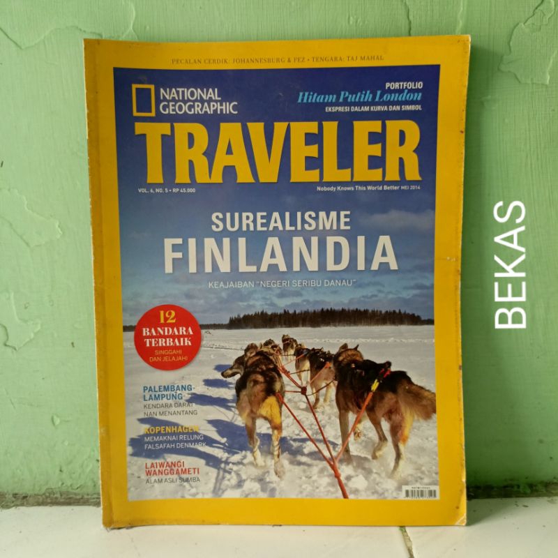 Jual Buku Bacaan Majalah National Geographic Nasional Geografi Bahasa ...