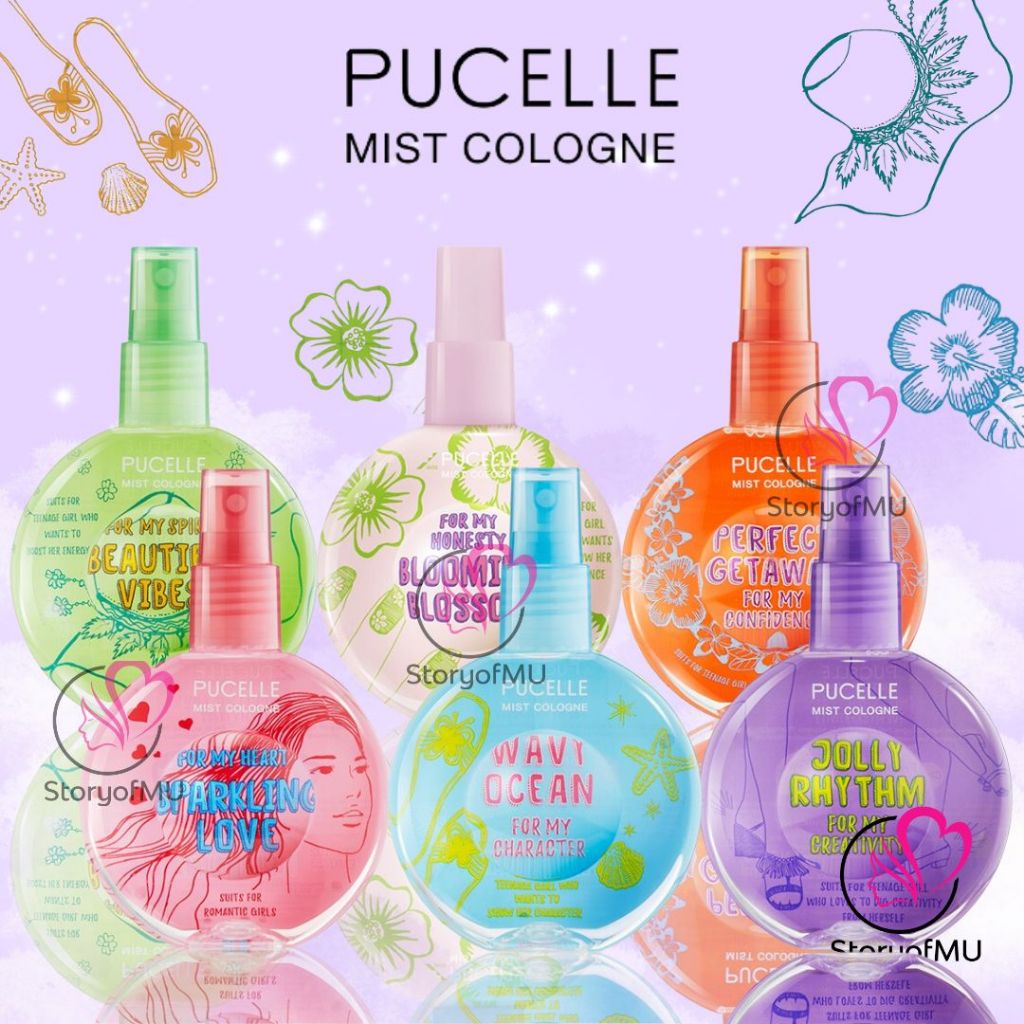 Jual PUCELLE Mist Cologne Spray 150ml - Body Mist | Minyak Wangi ...