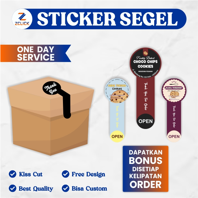 Jual STIKER SEGEL/STIKER SEGEL TOPLES/STIKER KEMASAN/STIKER BOTOL ...