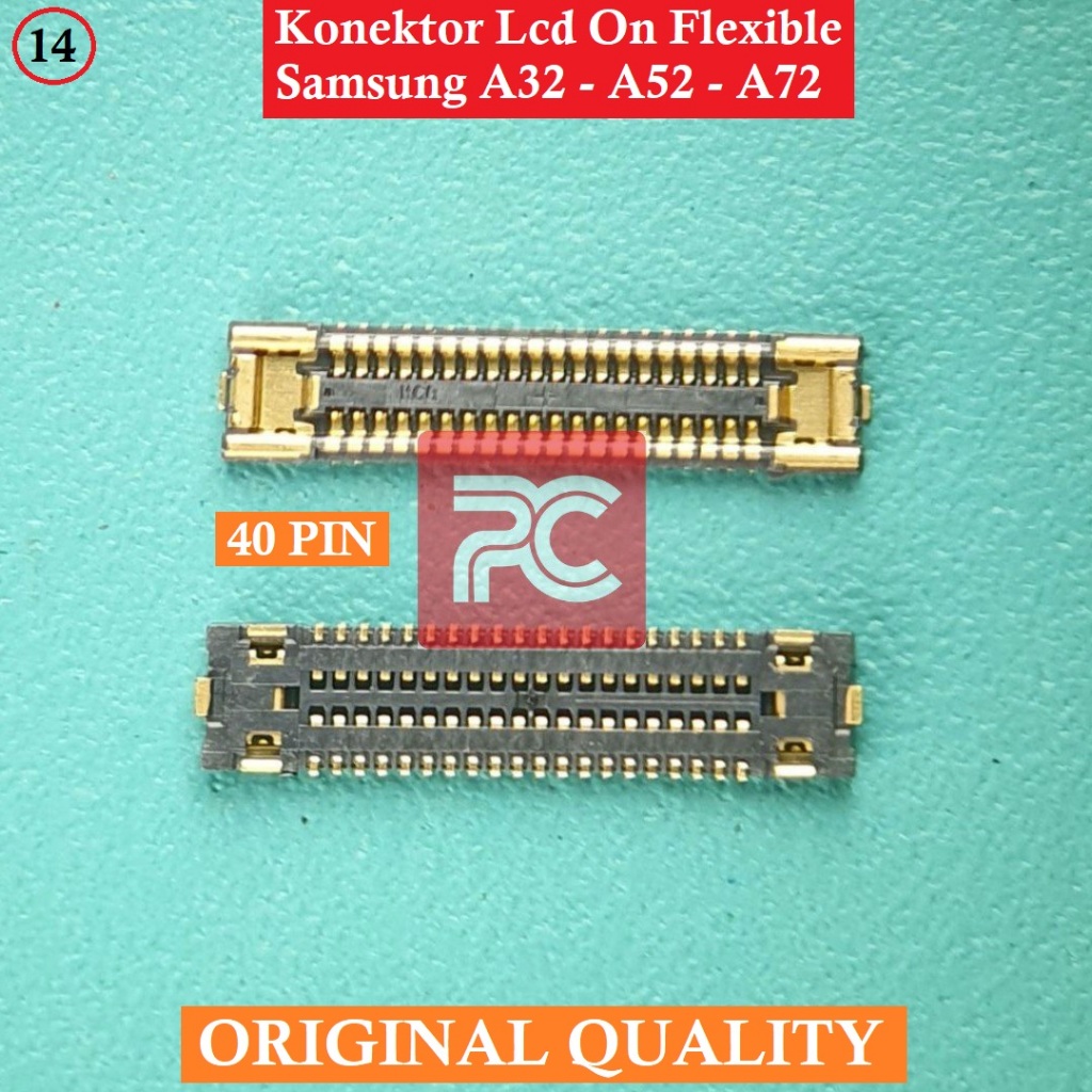 Jual KONEKTOR LCD SAMSUNG A32 A52 A525 A525F A72 A725 A725F 40 PIN DI ...