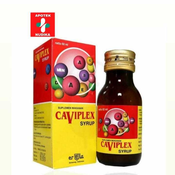 Jual CAVIPLEX SYRUP 60ML - Sirup Multivitamin Daya Tahan Tubuh Suplemen ...