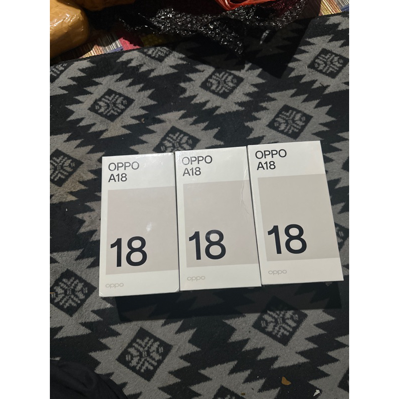 Jual oppo A18 ram 4/128gb new gransi resmi | Shopee Indonesia