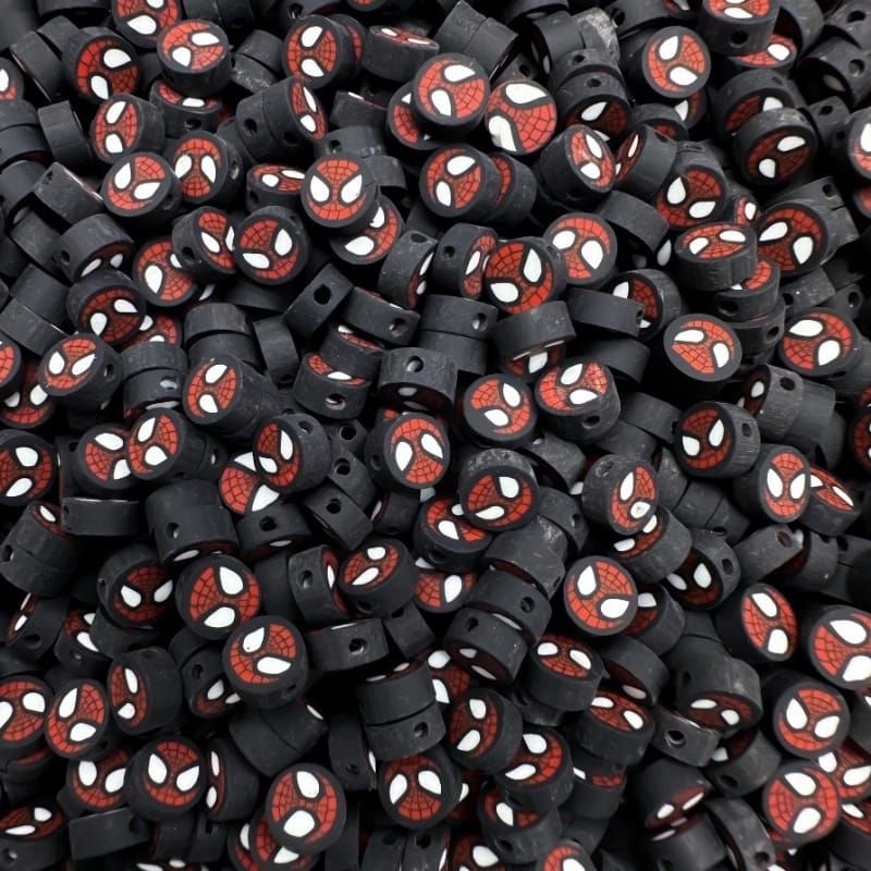 Jual Manik Spiderman 20 Pcs Clay Spiderman Gwen Pink Hitam Pontianak ...