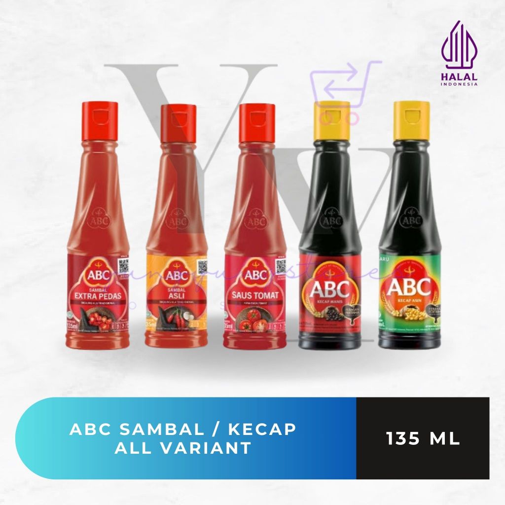 Jual [KECIL] ABC Sambal Asli / Extra Pedas / Saus Tomat / Kecap Manis ...