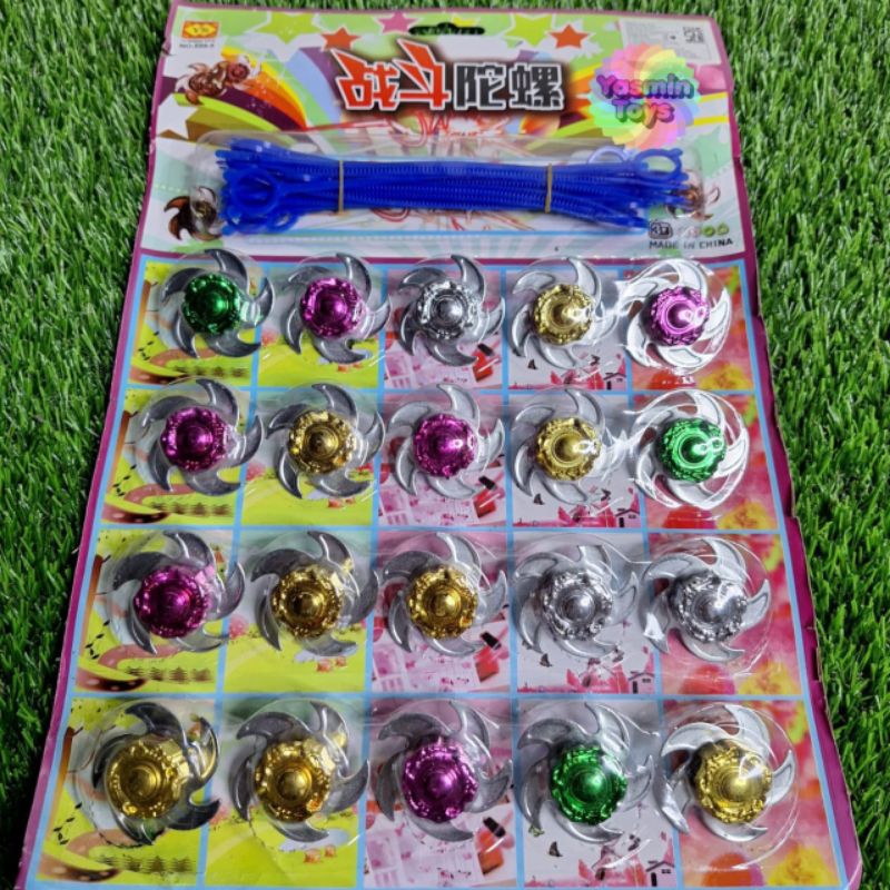 Jual Mainan Gangsing besi lembaran uk mini isi 20pcs | Shopee Indonesia