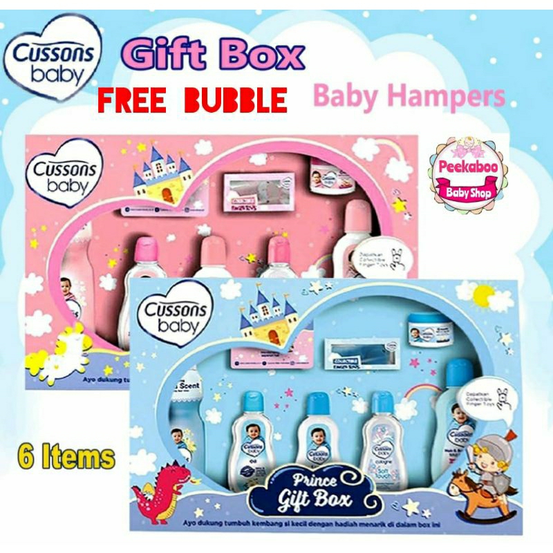 Jual CUSSONS Gift Box Set Exclusive | Kado Bayi FREE HADIAH | Shopee ...