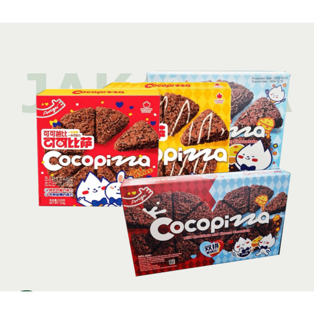 Jual Aoligei Cocopizza Chocolate 50g / Chocolate 100g | Shopee Indonesia