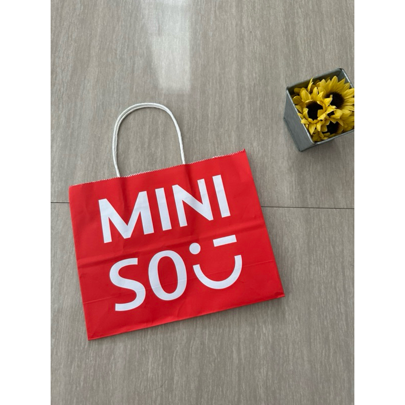 Jual Paperbag Miniso Ori (Small) | Shopee Indonesia