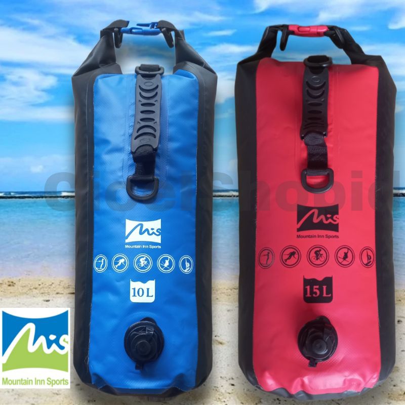 Jual Mountain Inn Dry Bag 10 Liter 15 & 20 Liter Tas Ransel mancing pantai Anti Air Premium ...