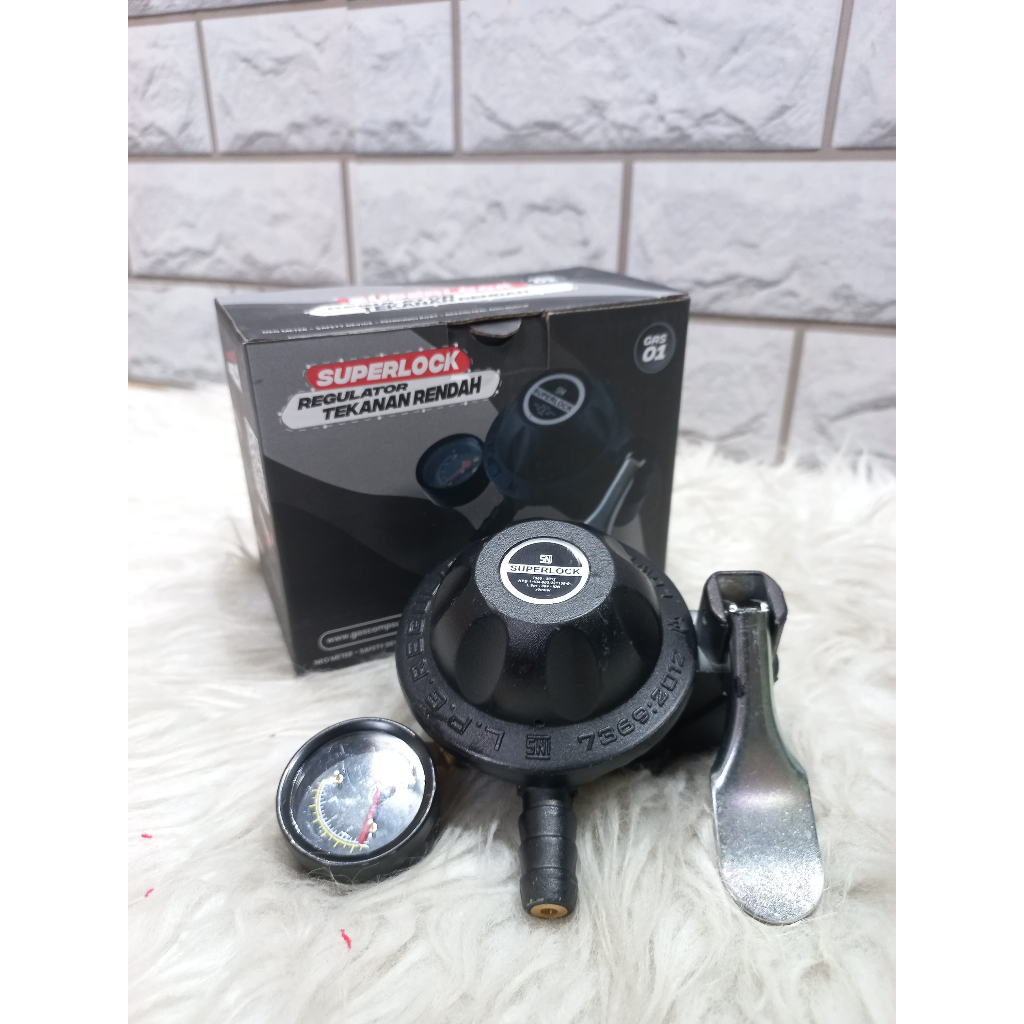 Jual Regulator Superlock GRS 01 Regulator Kompor Gas Anti Bocor GASCOMP ...