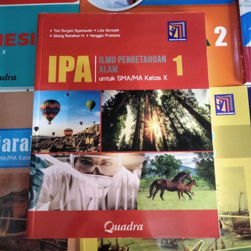 Jual Buku SMA IPA Quadra Kurikulum Merdeka Kelas 10-12 | Shopee Indonesia