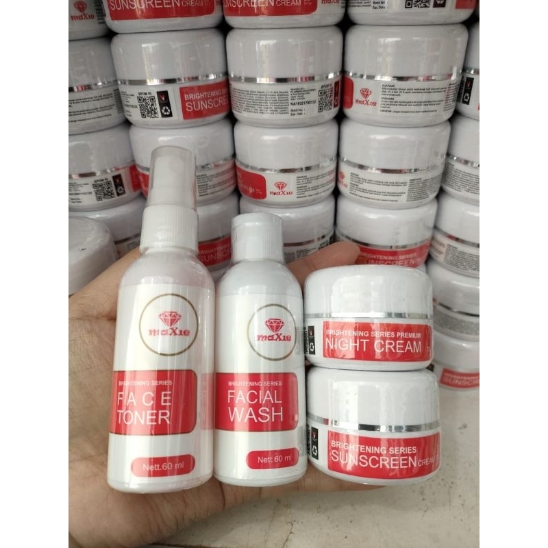 Jual MAXIE SKINCARE/MAXIE GLOW SKINCARE KEMASAN BARU/MAXIE PRIMA/MAXIE ...