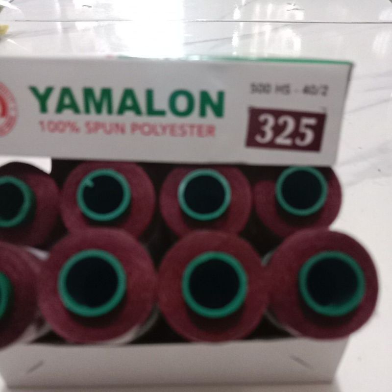 Jual Benang Jahit Yamalon Warna Merah Terlengkap Semua Varian / Benang ...