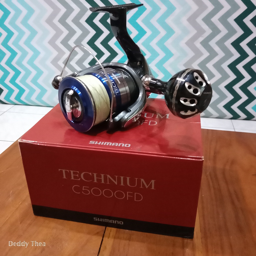 Jual Reel Spinning Shimano Technium C 5000 FD | Shopee Indonesia