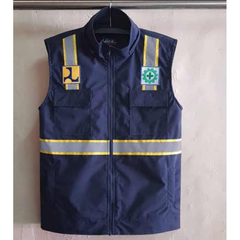 Jual rompi safety custom - model - warna - Bordir - sablon | Shopee ...