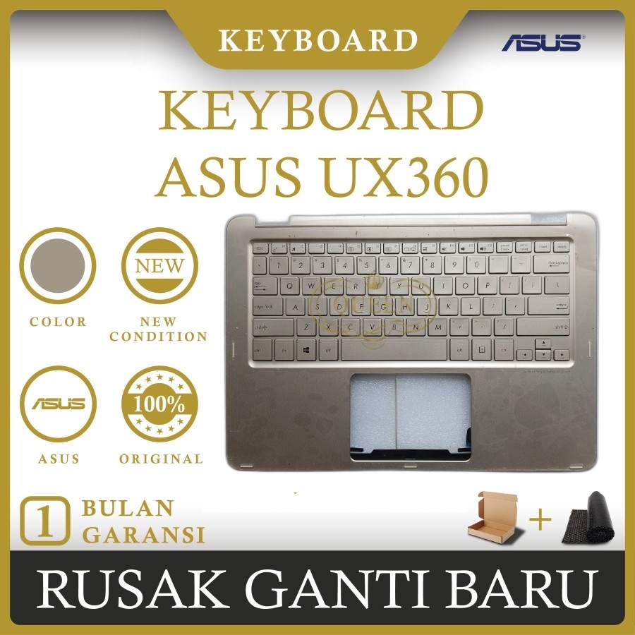 Jual KEYBOARD LAPTOP ASUS Zenbook Flip UX360 UX360CA ORIGINAL | Shopee ...