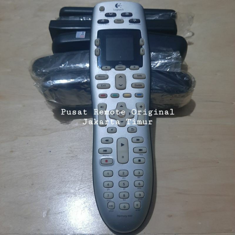 Jual REMOTE REMOT MULTIMEDIA PLAYER LOGITECH HARMONY 600 ORIGINAL | Shopee Indonesia