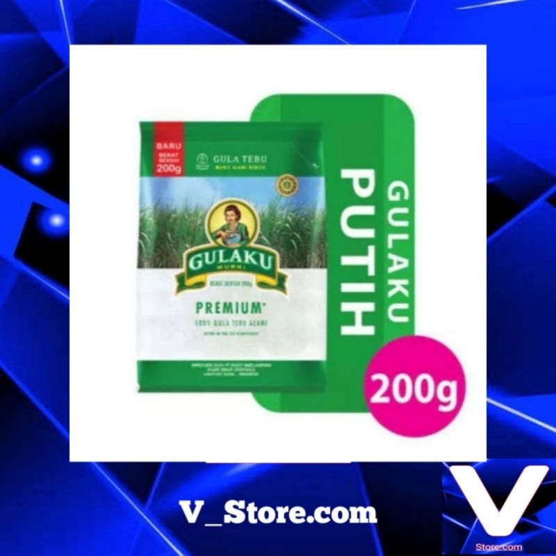 Jual GULAKU 200gr Kemasan Warna Hijau | Shopee Indonesia