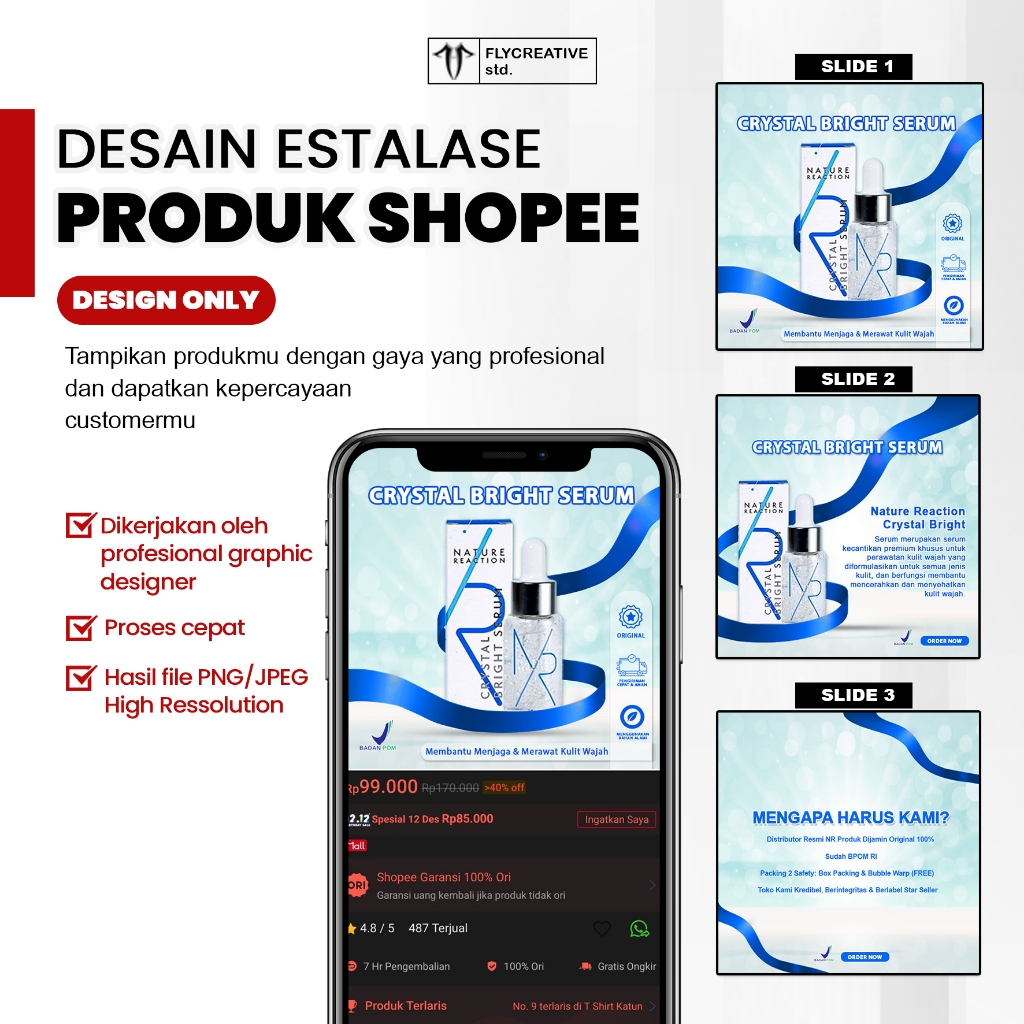 Jual Jasa Desain Estalase Shopee, Branding Produk Shopee | Shopee Indonesia