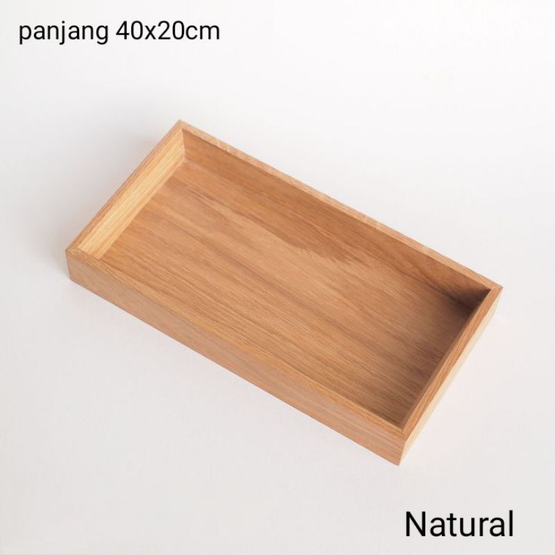 Jual Nampan Kayu Aesthetic Panjang 50 cm | Shopee Indonesia