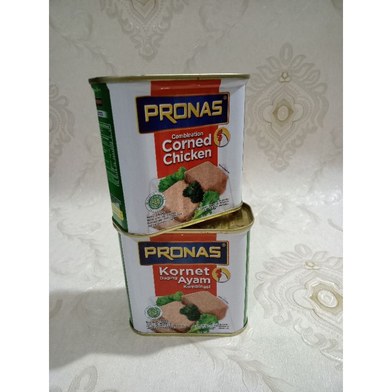 Jual Pronas Kornet daging ayam kombinasi 340g | Shopee Indonesia