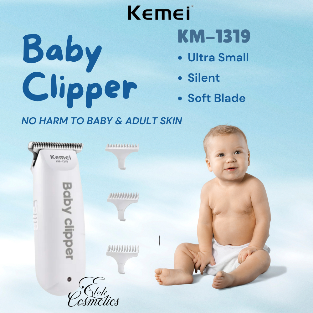 Jual ️ KEMEI ️ KM1319 BABY CLIPPER | ALAT CUKUR RAMBUT BAYI DAN DEWASA ...