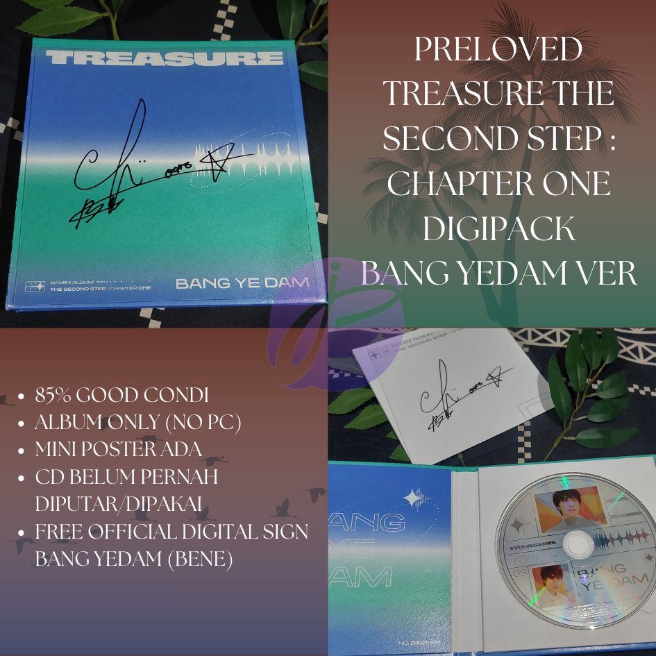 Jual Preloved treasure the second step : chapter one digipack Bang ...