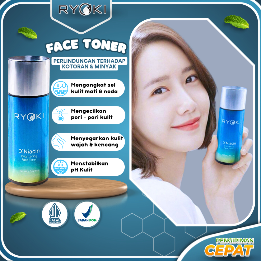 Jual Ryoki Japan Skincare - Face Toner Penyegar Pencerah Wajah Dengan ...