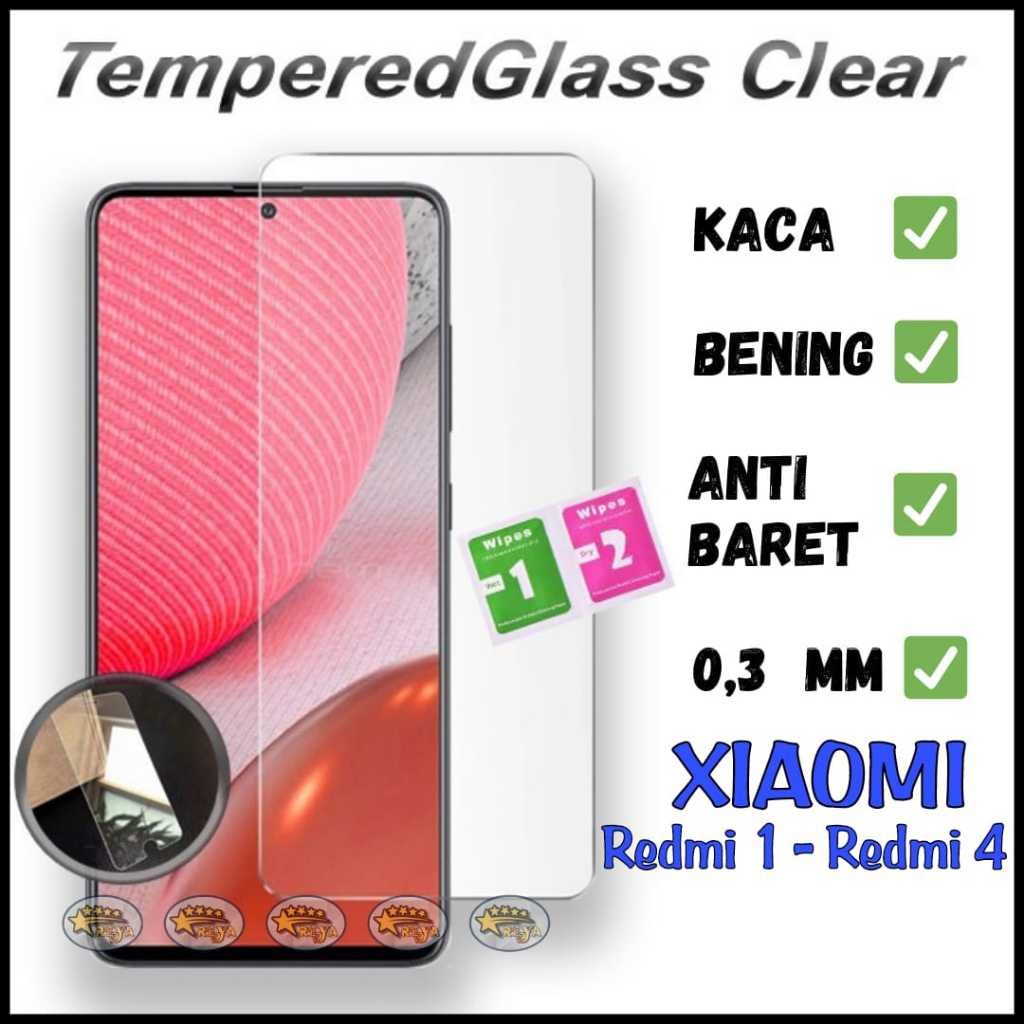 Jual Tempered glass bening clear anti gores XIAOMI REDMI A1 A2 A3 A5 2022 2023 1 1S 2 3 3x 3s 4 ...