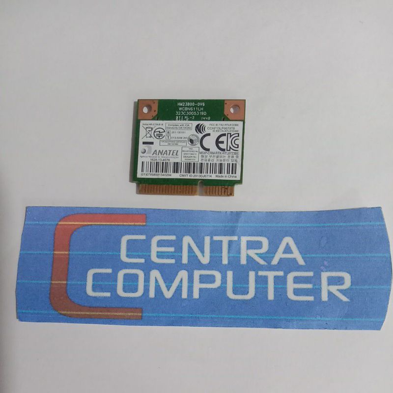 Jual Intel Wifi Card Realtek RTL 8723BE Wifi Laptop Bandung | Shopee ...