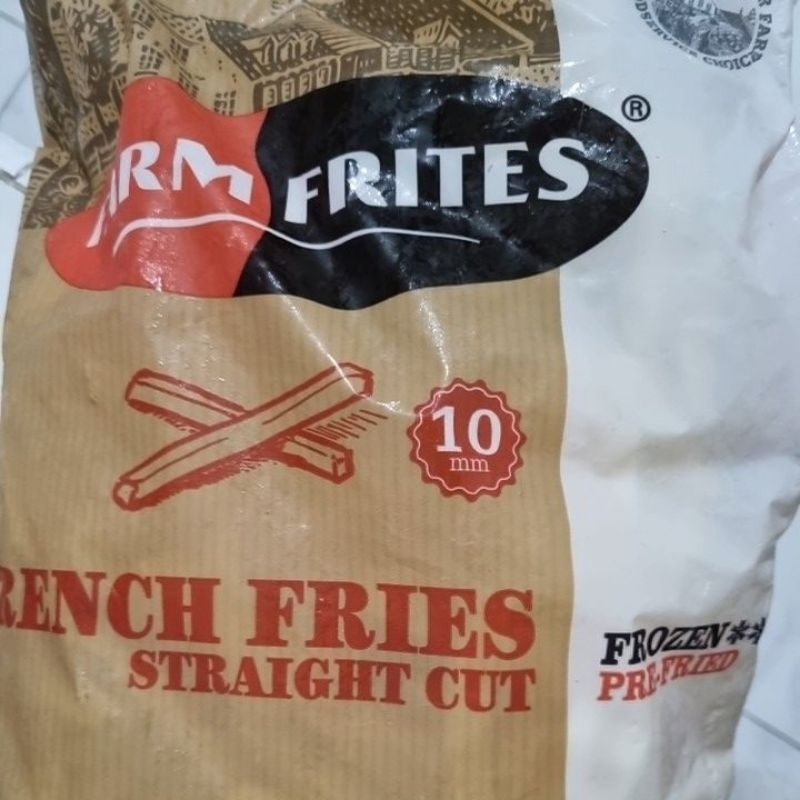 Jual french fries FARM FRITES kentang goreng shoestring lurus straight ...