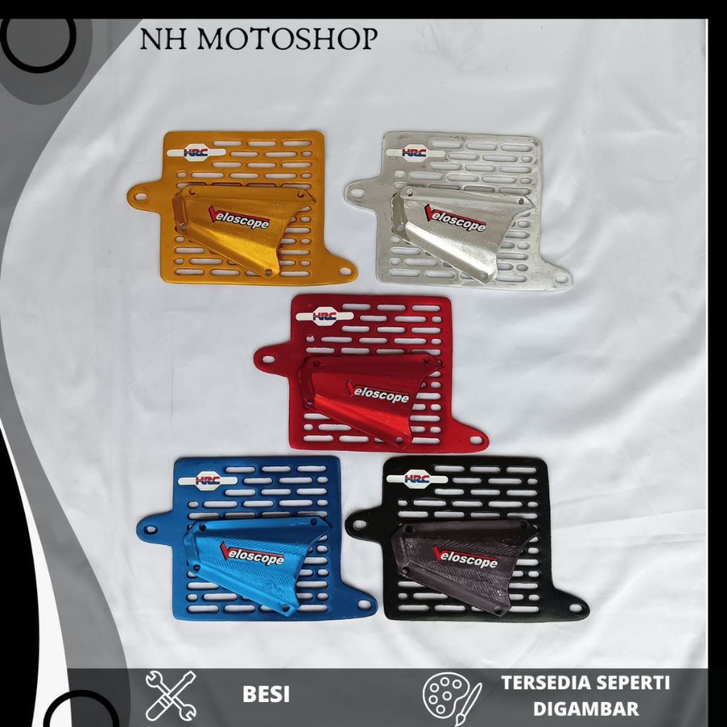 Jual COVER RADIATOR PCX 160 TUTUP RADIATOR PCX 160 COVER RADIATOR HRC ...