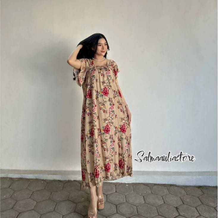 Jual Daster Faniya Rayon Motif Premium/Homewear/Daster Kerut/Daster ...