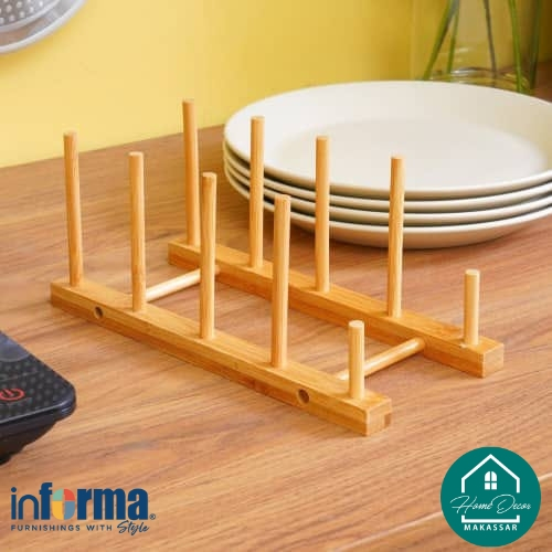 Jual Informa Appetite Set 4 Pcs Sevyn Piring Makan Dengan Rak - Putih ...