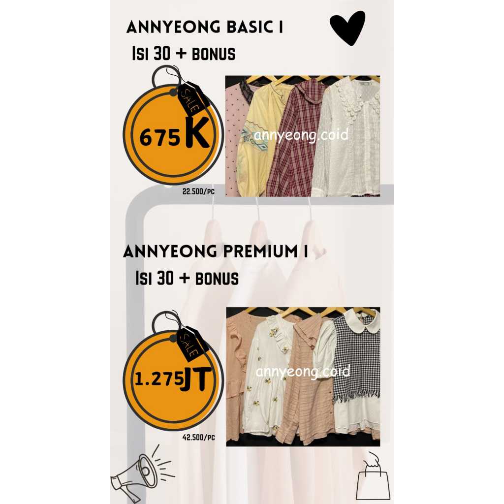 Jual ANNYEONG - Paket Usaha Basic Annyeong I 22.500 | Shopee Indonesia
